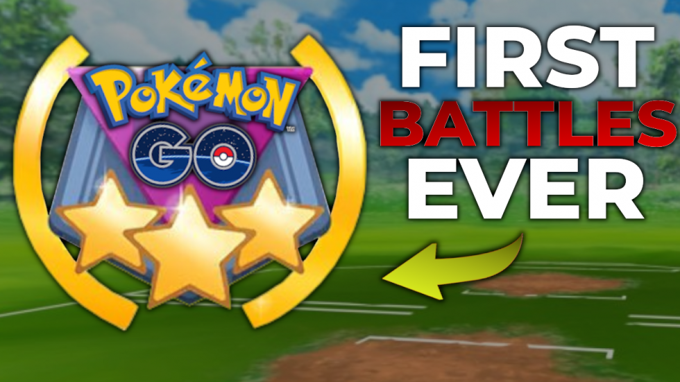 GO BATTLE LEAGUE FIRST BATTLES EVER | POKEMON GO PVP | Pokebattler