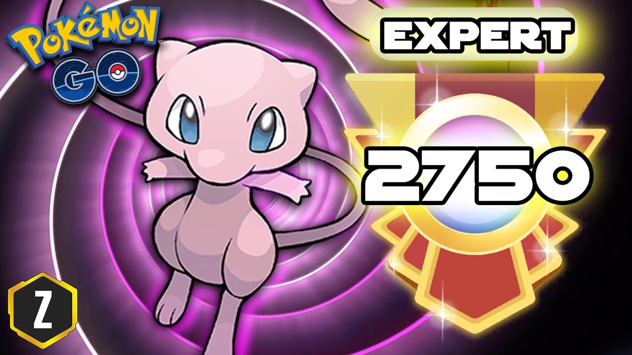 I Reached Expert Rank (+2750) with Mew in Pokémon GO Battle League ...