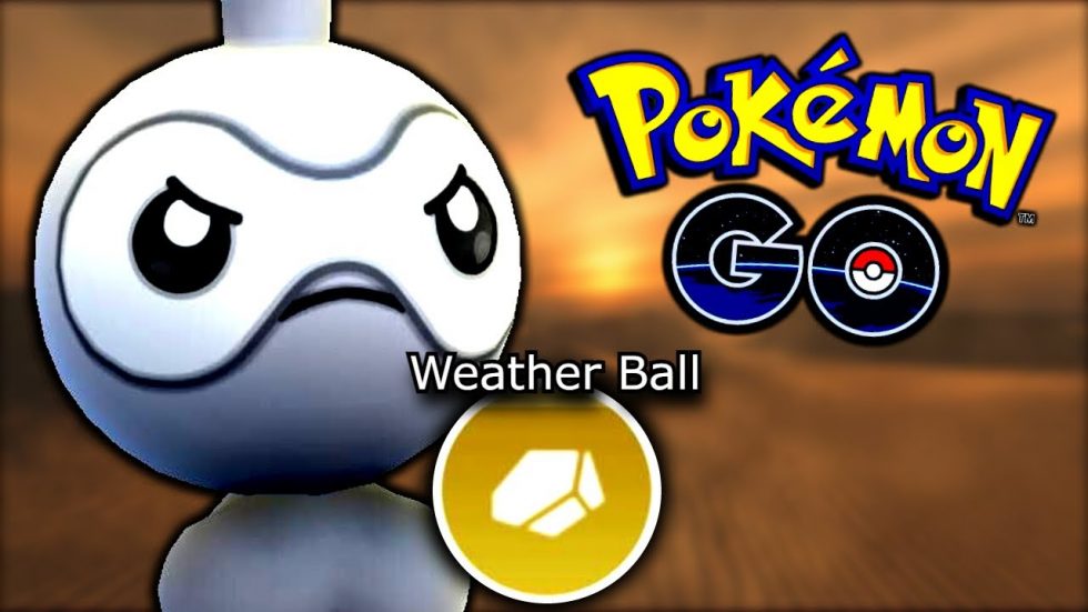 ROCK-TYPE WEATHER BALL CASTFORM IS HERE TO STAY! | Pokémon GO Battle ...