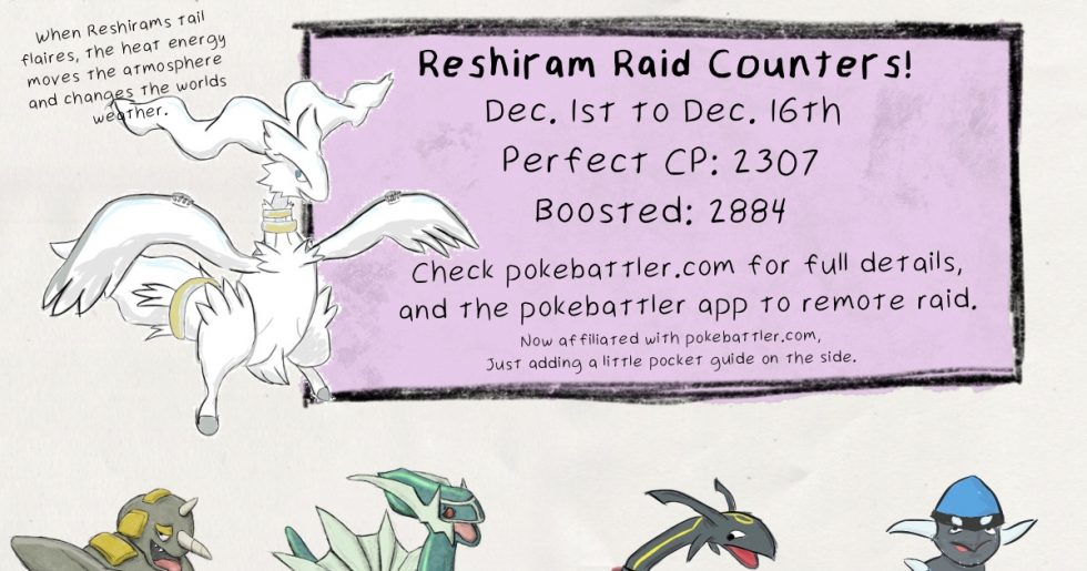 Reshiram Raid Guide | Pokebattler
